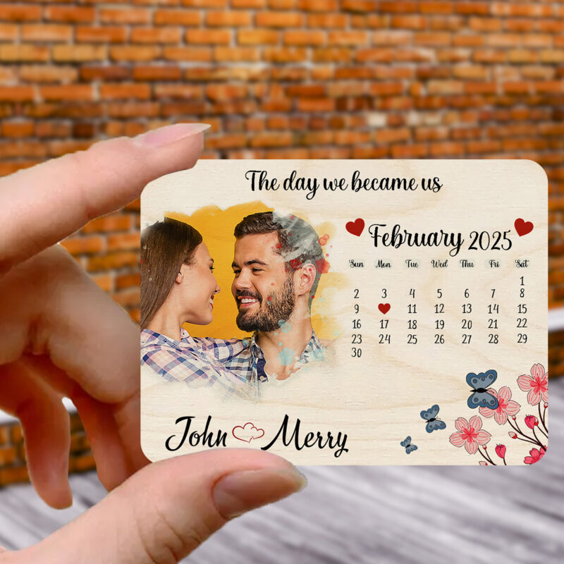 Exquisite Custom Wooden Magnet | Personalized | 4x3 Inch - Sblossom