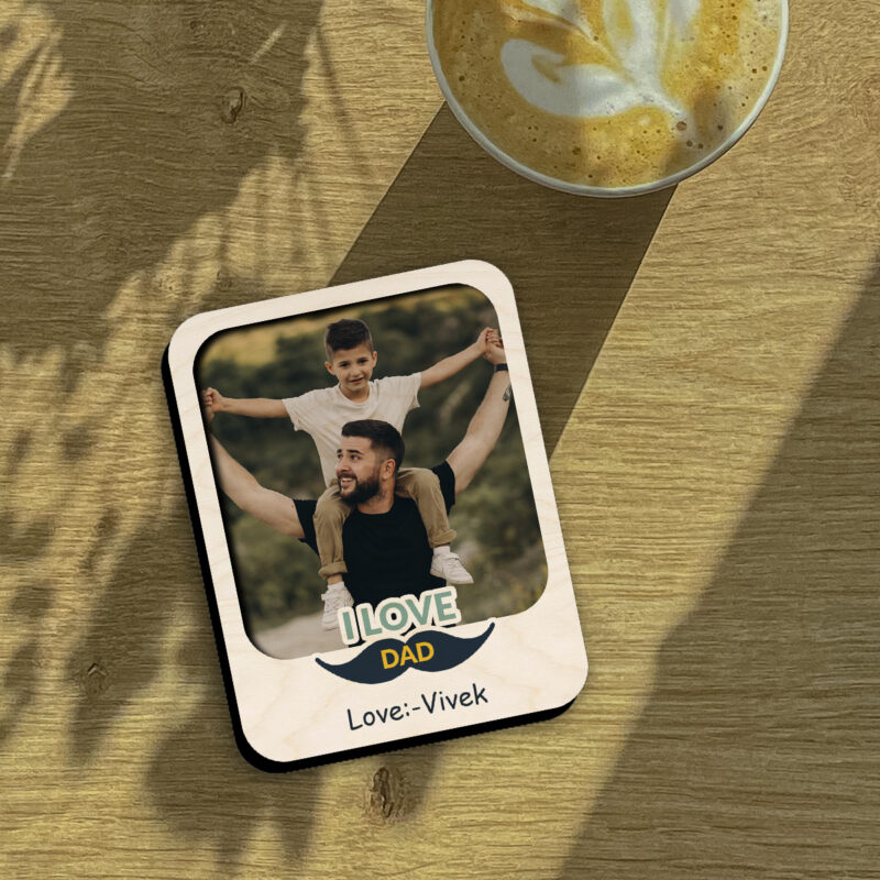 Exquisite Custom Wooden Magnet | Personalized | 4x3 Inch - Sblossom